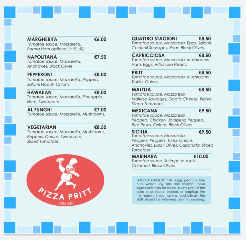 2 for 1 DEAL! Buy 1 Pizza, Get 1 Pizza FREE @ Pizza Pritt