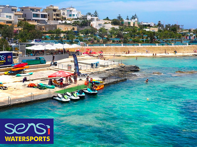 Combo Day at Sensi Lido for 2 Persons Including Kayaks, Jetski and ...