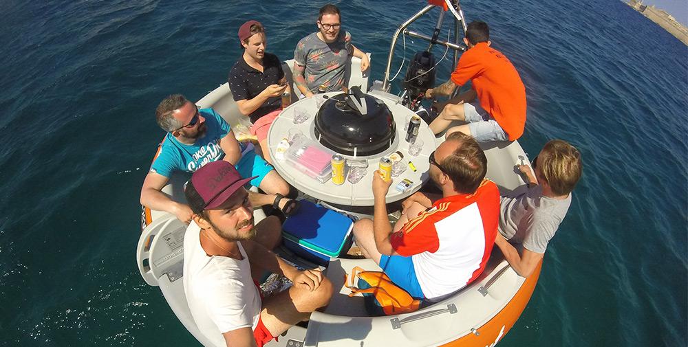 Amazing BBQ Donut Boat Cruise!