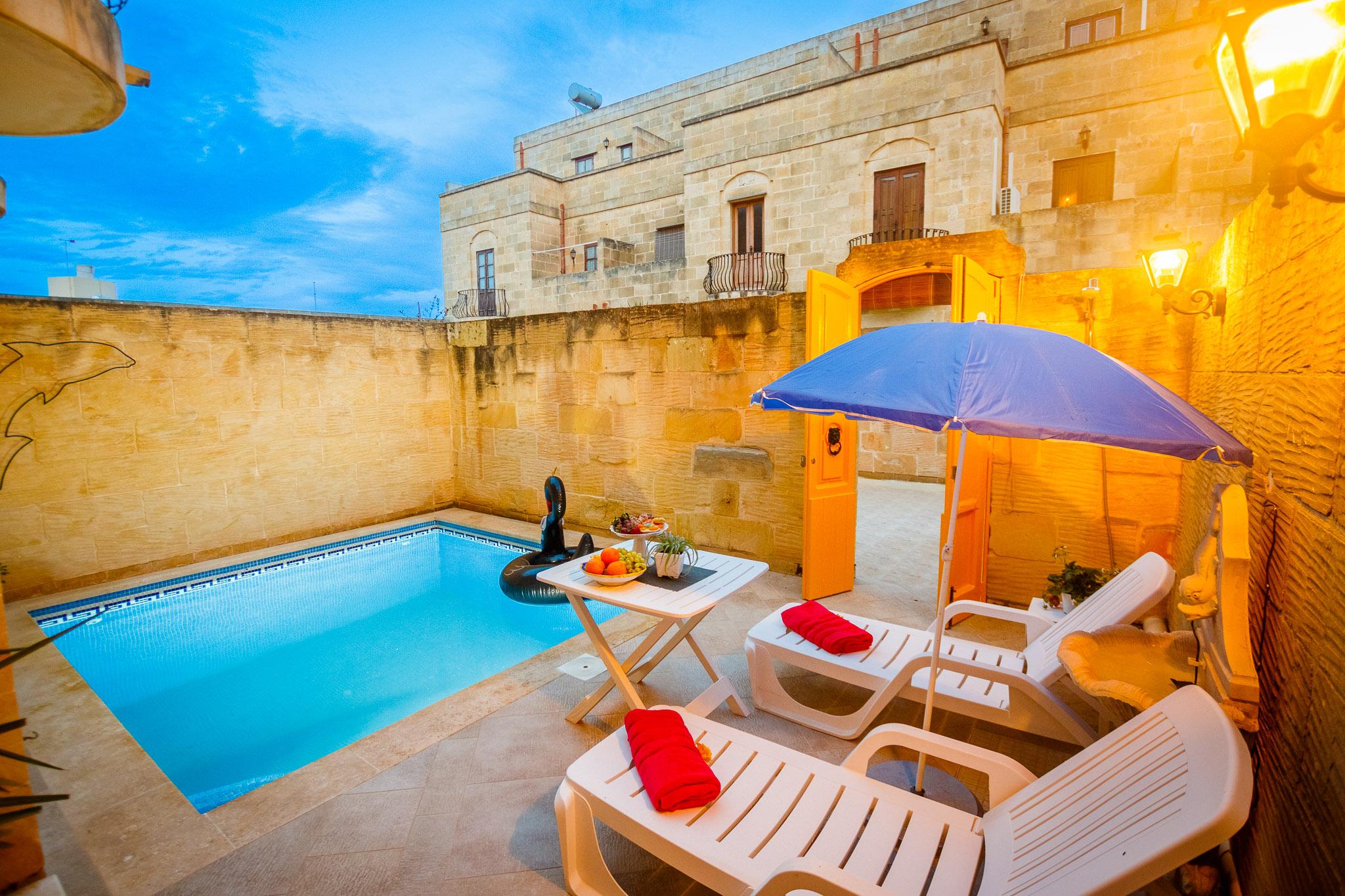 3 Bedroom Renee Farmhouse with Private Pool and Terrace in Qala, Gozo