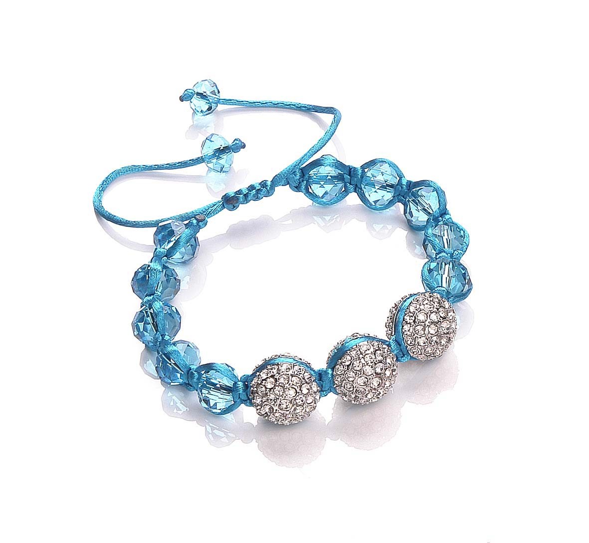 A Stunning Crystal Shamballa Friendship Bracelet From BUCKLEY LONDON