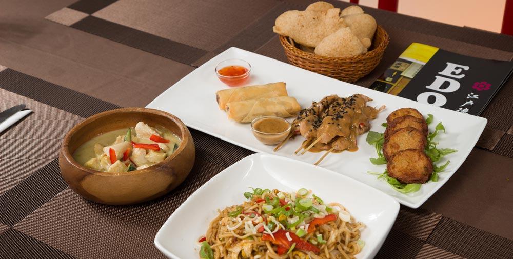 5 Course Thai Set Menu for €16.75 at EDO Asian Restaurant